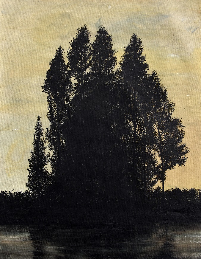 03 – Los cielos libres XVII – Óleo sobre pintura de autor desconocido ...